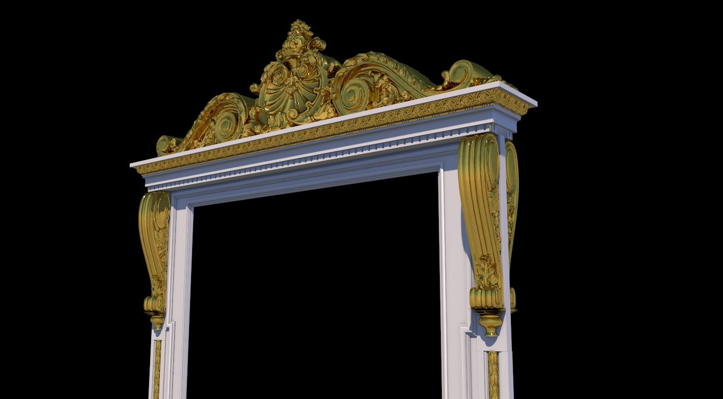 3D decorative portal 02 model - TurboSquid 1437805