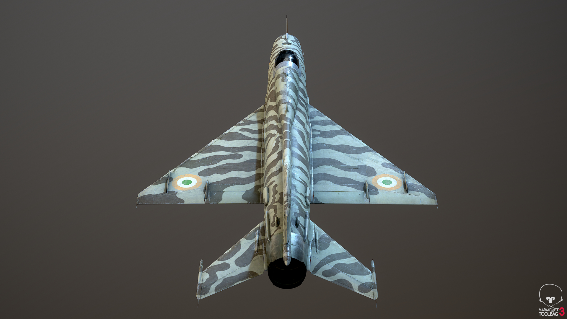3d mig-21 mf pf model