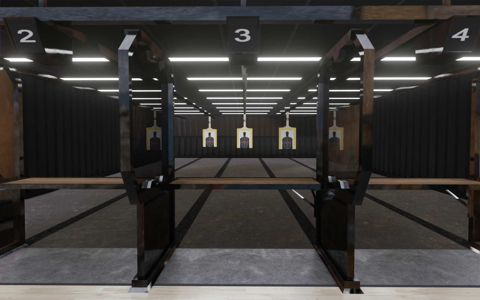 3D shooting range - TurboSquid 1437945