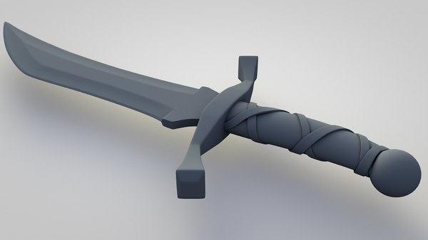3D dagger model - TurboSquid 1438018