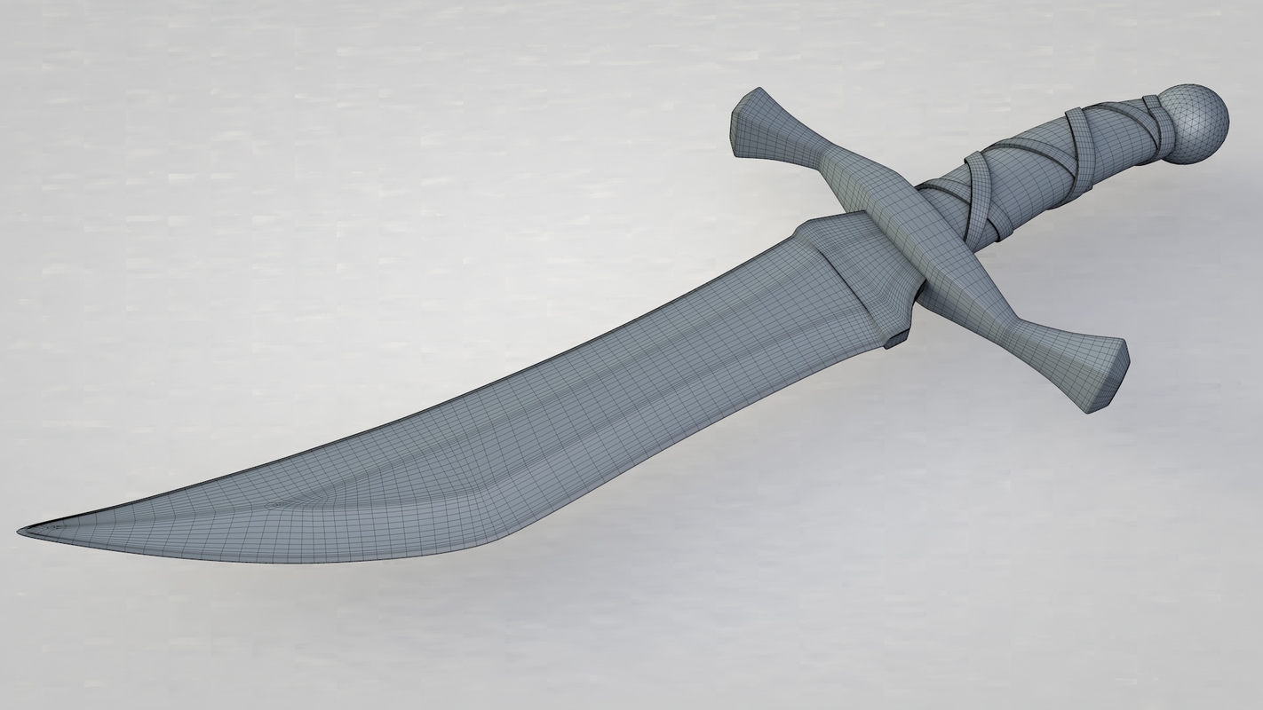 3D dagger model - TurboSquid 1438018