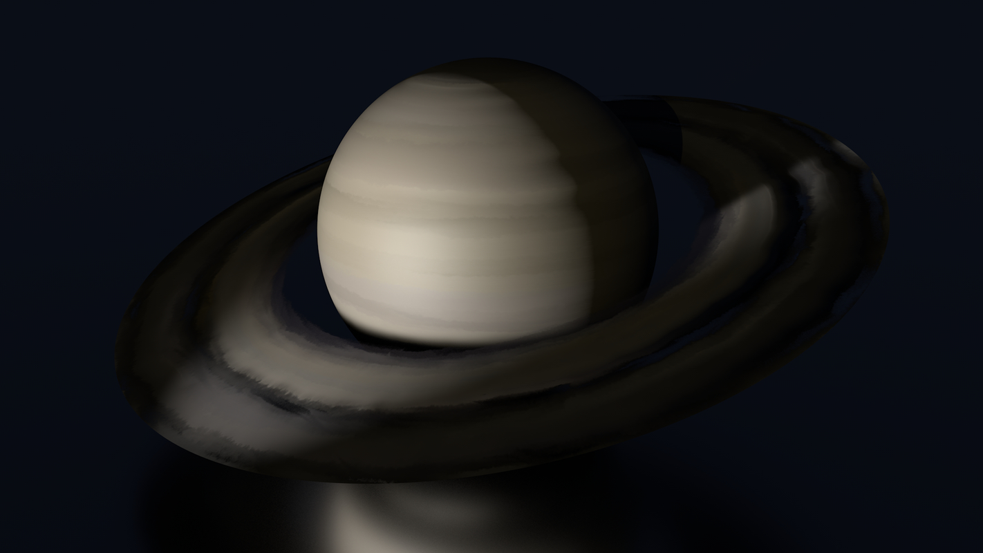 Saturn planet 3D model - TurboSquid 1438102