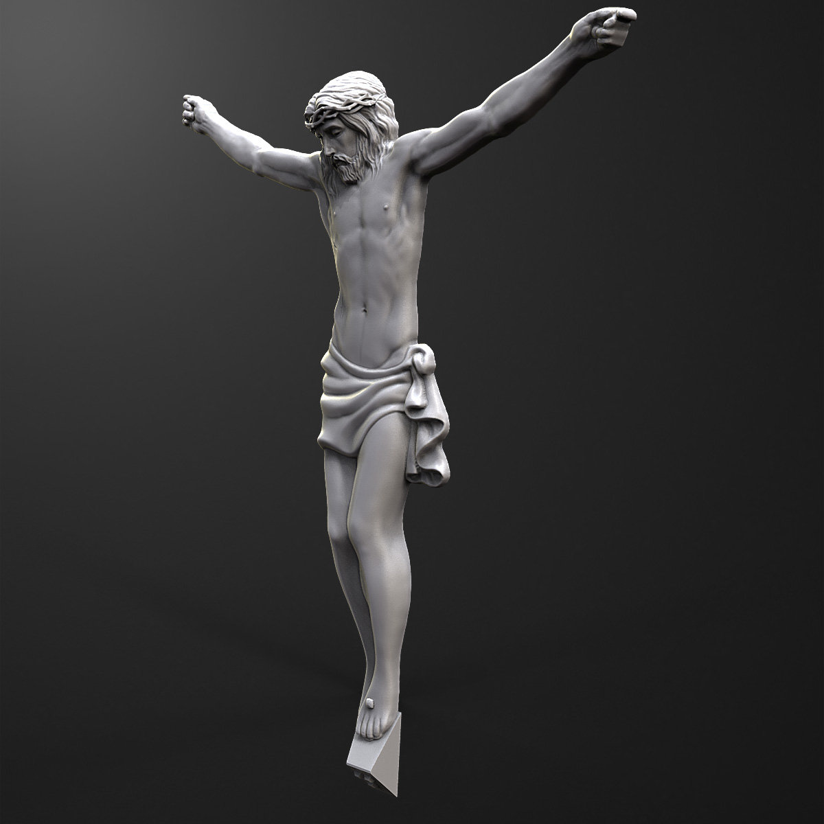 Sculpture jesus 3D model - TurboSquid 1217846