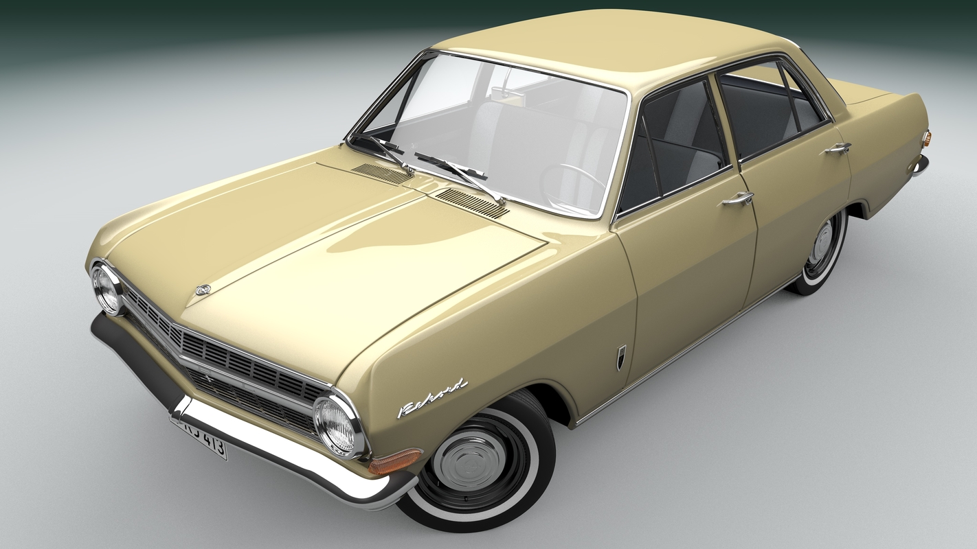 Opel Rekord A P3 1962 Modelo 3D - TurboSquid 1438474