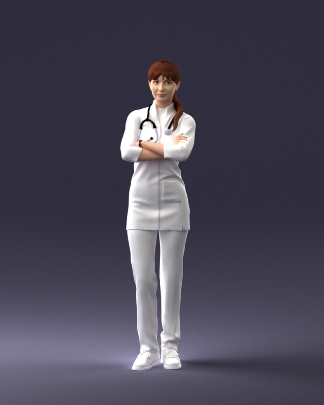 3D doctor model - TurboSquid 1438516