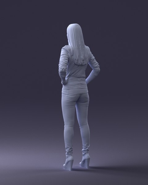 3d body scan woman fashion