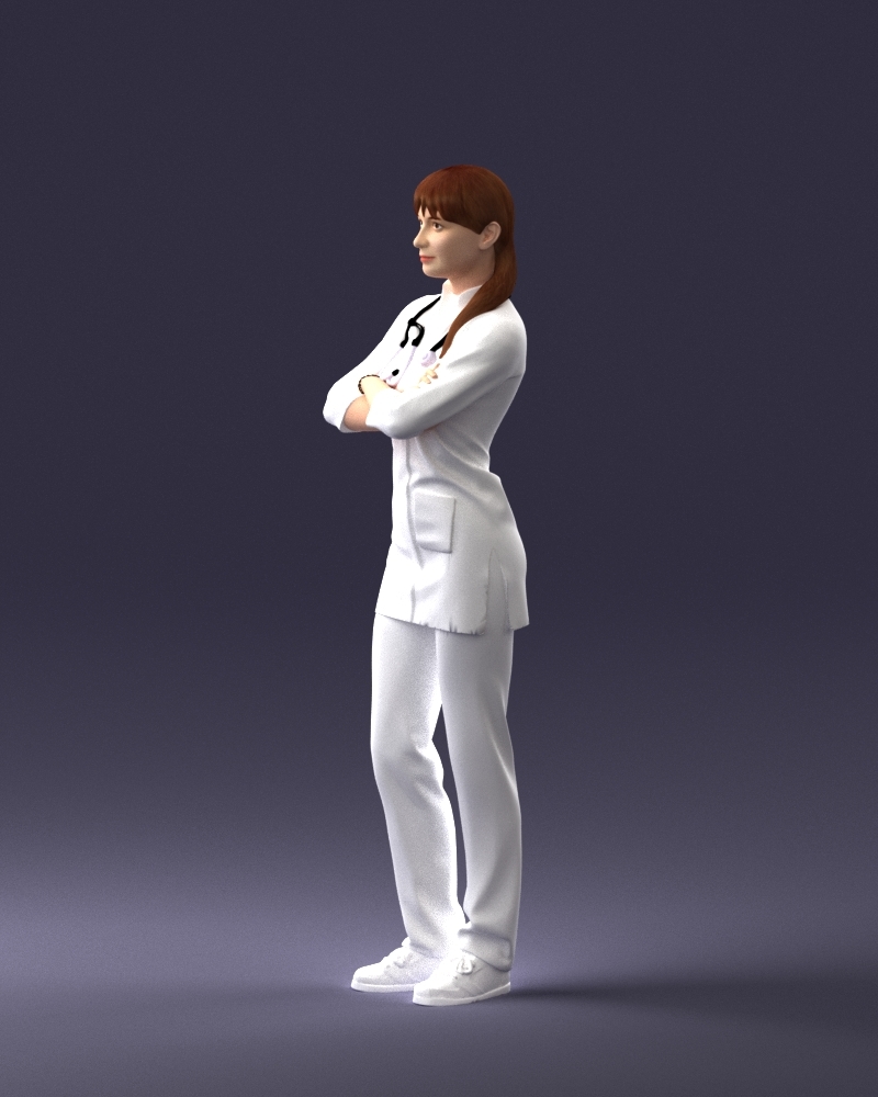 3D doctor model - TurboSquid 1438516