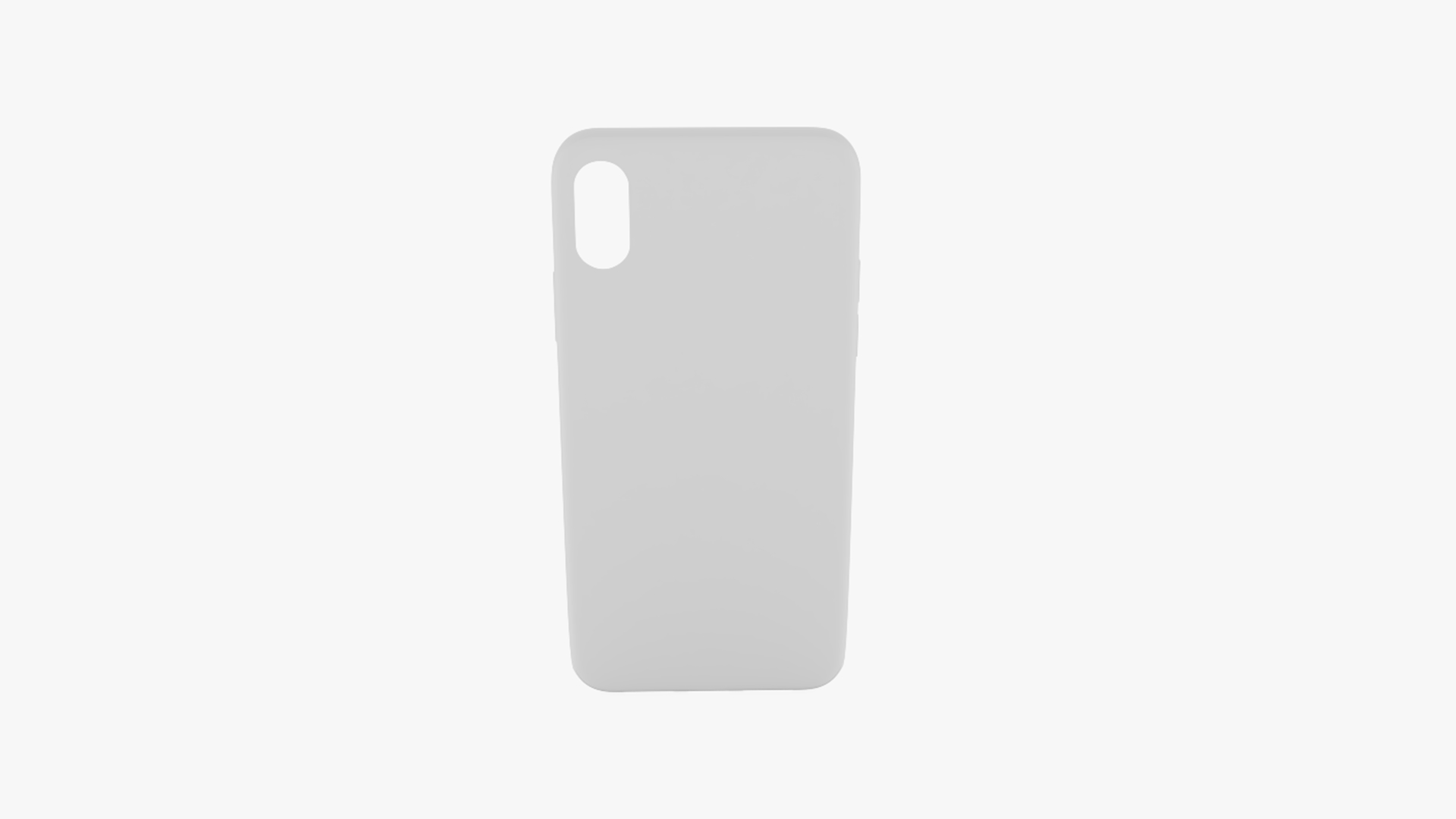 Iphone case x model - TurboSquid 1438186