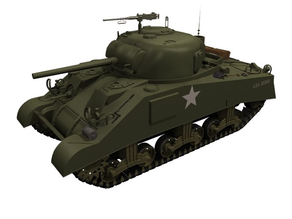 Sherman Tank 3D Models for Download | TurboSquid