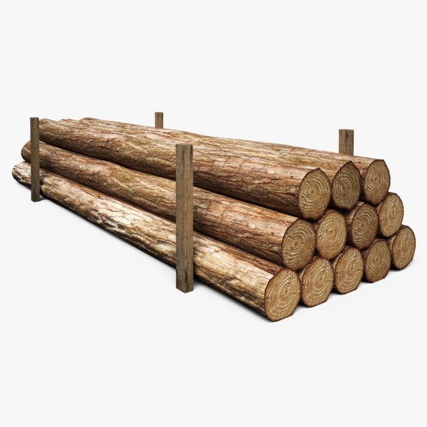 Log 3D Models for Download | TurboSquid