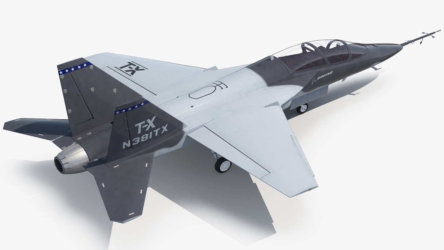 3D boeing t-x advanced pilot model - TurboSquid 1438885