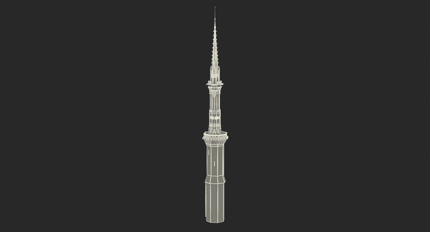 3D magic castle spire - TurboSquid 1439219