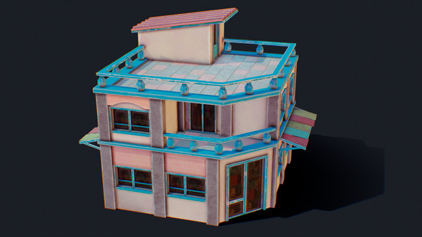 3D house color f - TurboSquid 1438963