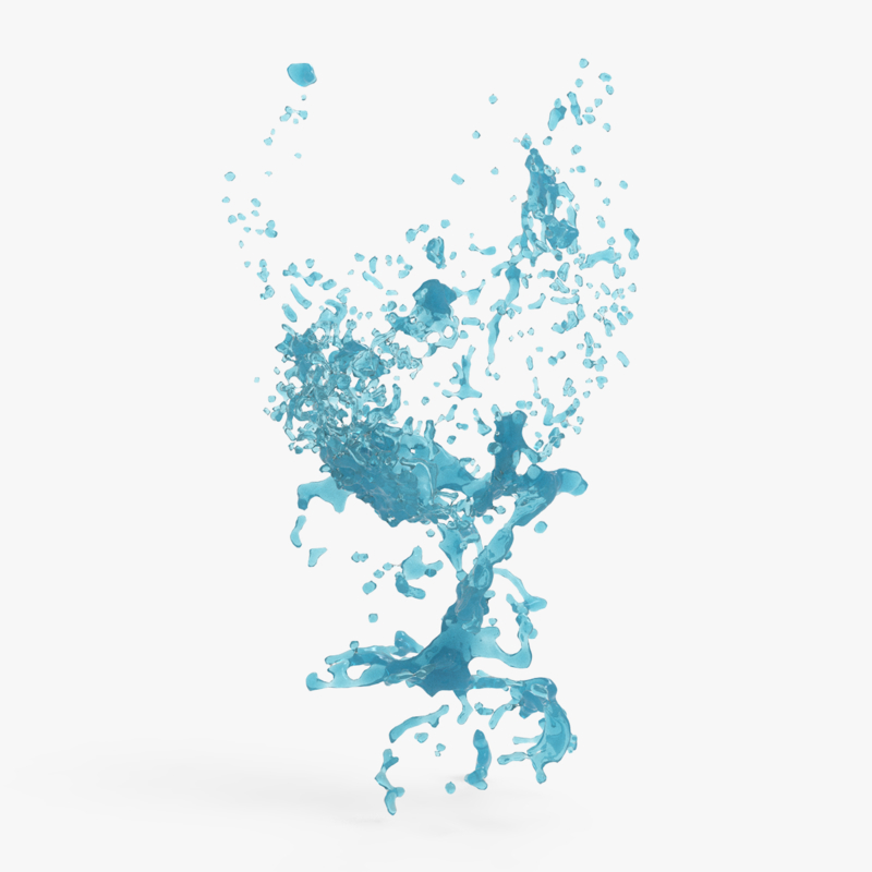 Water blast splash 3D - TurboSquid 1438989
