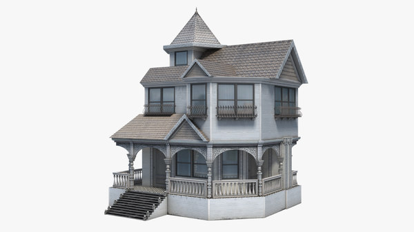 Victorian house 3D model - TurboSquid 1439293
