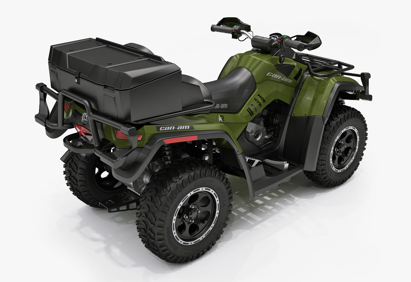 3d bombardier outlander 800r x model