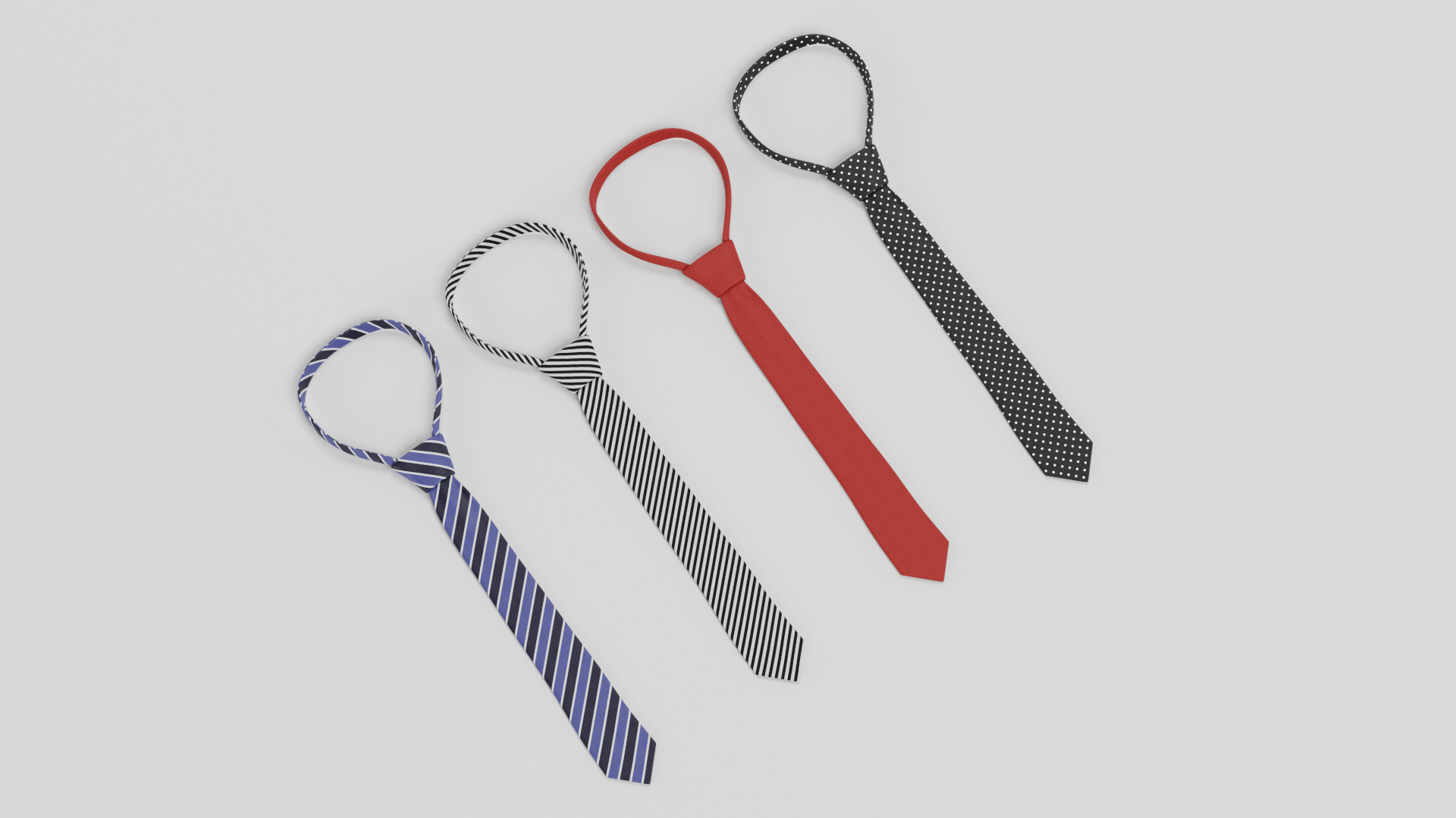 modelo 3d Conjunto de corbatas 2 - TurboSquid 1439367