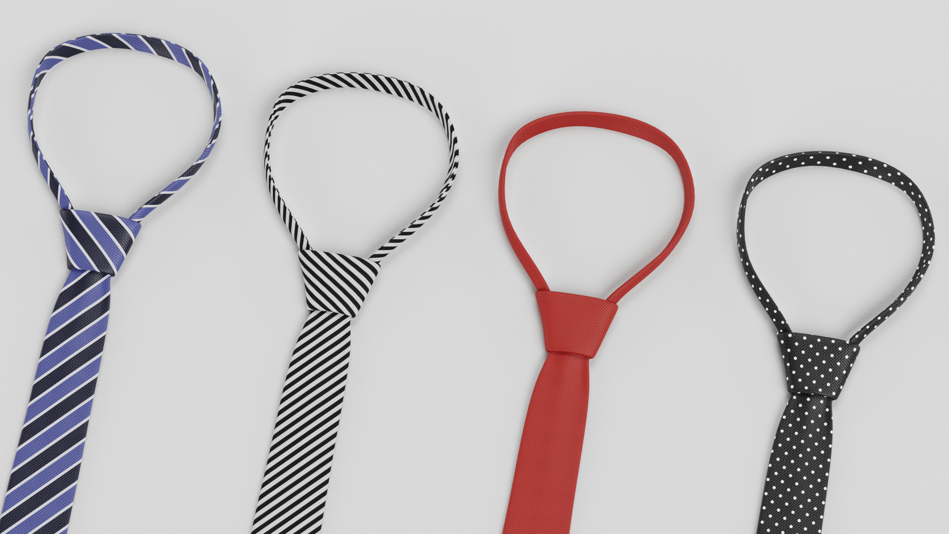 modelo 3d Conjunto de corbatas 2 - TurboSquid 1439367