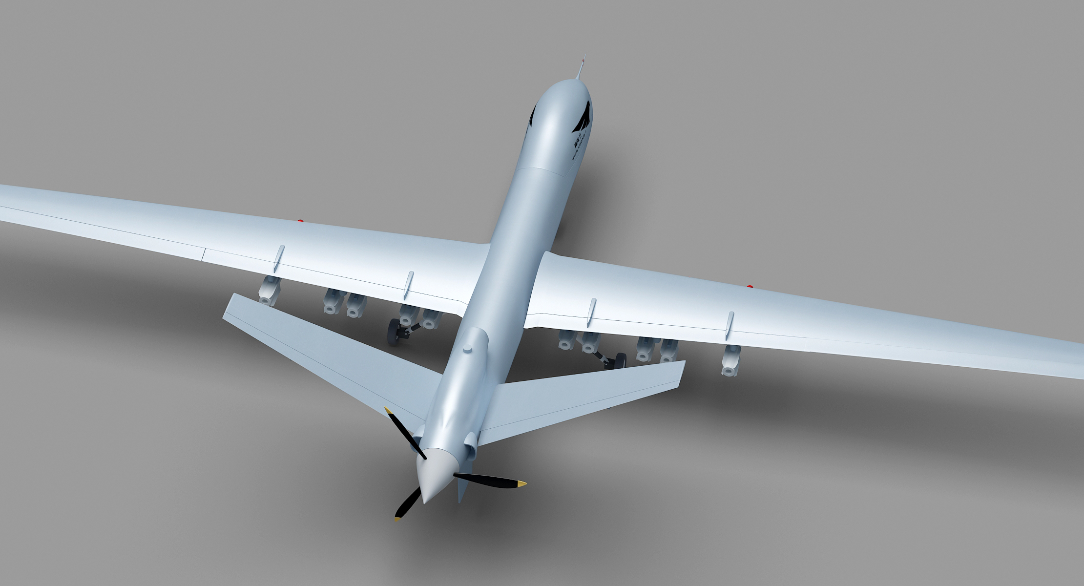 Chinese wing loong ii 3D - TurboSquid 1439419