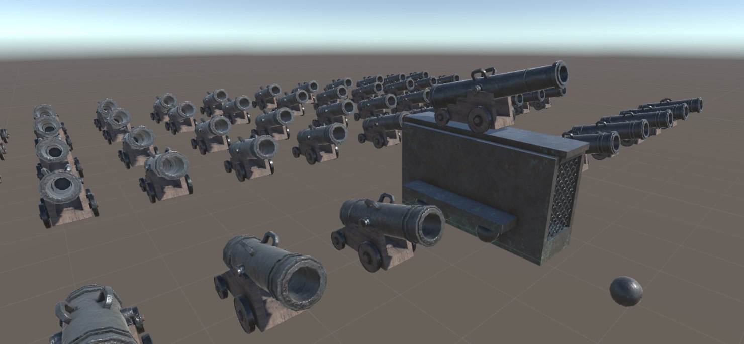 3D games cannons platform - TurboSquid 1439500