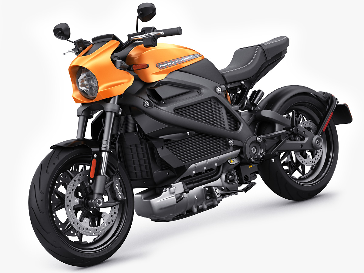 3D модель Harley-Davidson LiveWire 2020 - TurboSquid 1439513