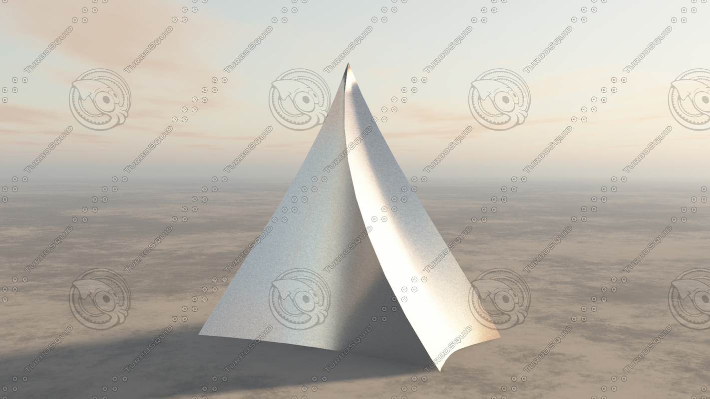 Twisted pyramid futuristic building 3D - TurboSquid 1439578