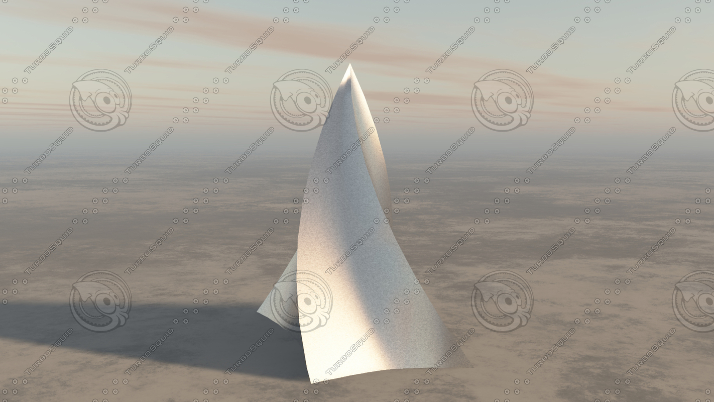 Twisted pyramid futuristic building 3D - TurboSquid 1439578
