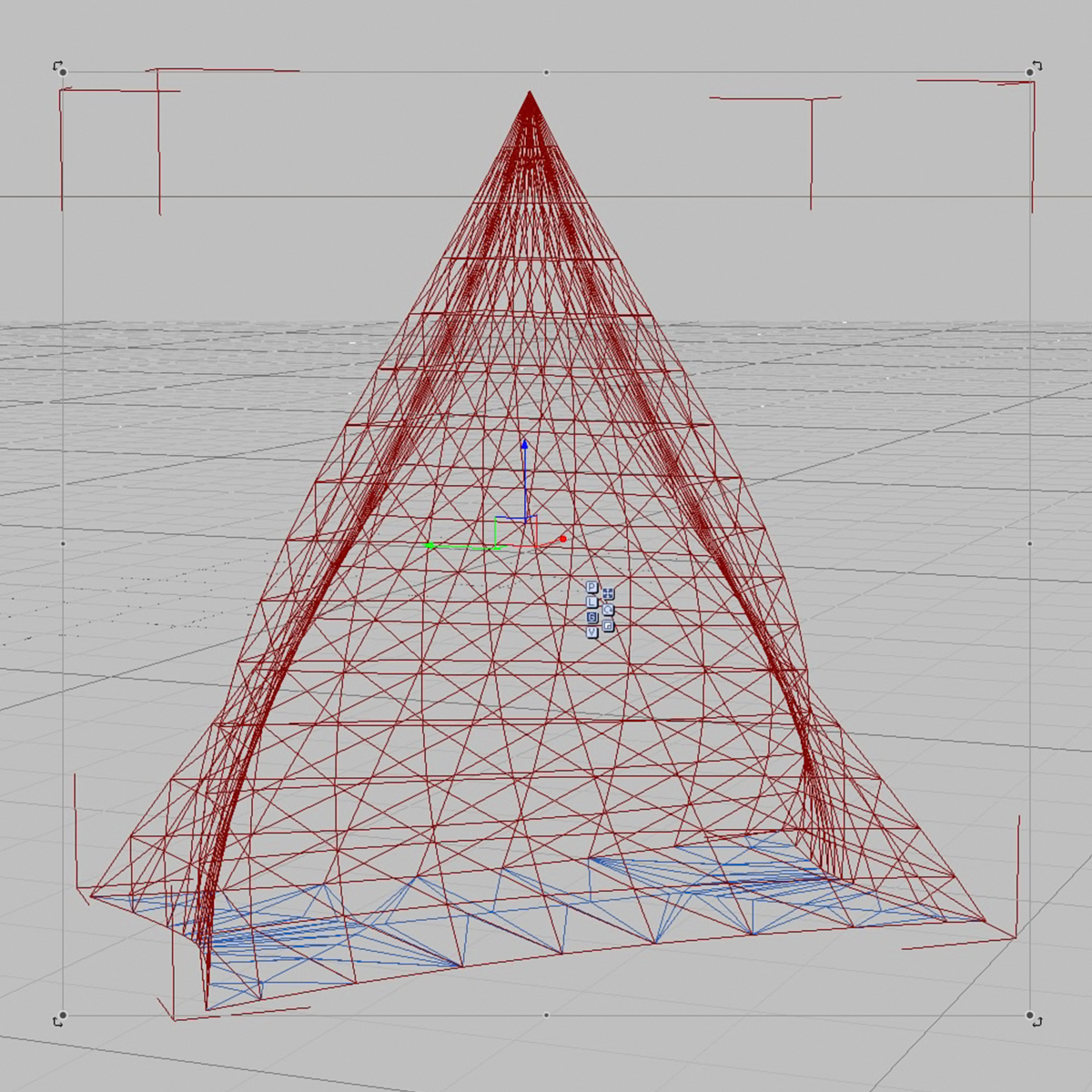 Twisted pyramid futuristic building 3D - TurboSquid 1439578