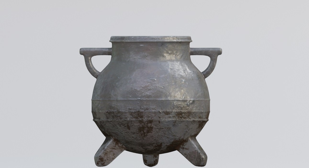 3D model cauldron medieval wtih pbr - TurboSquid 1439619