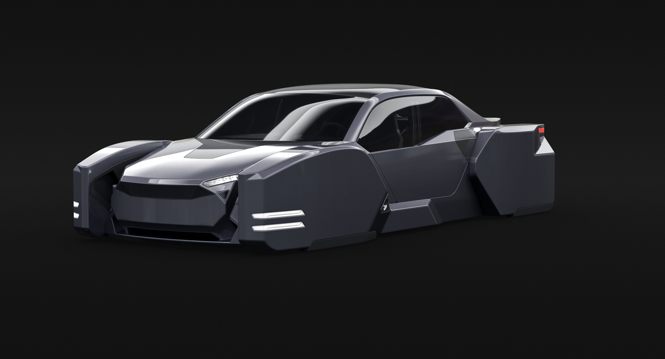 3D future hover car model - TurboSquid 1439898