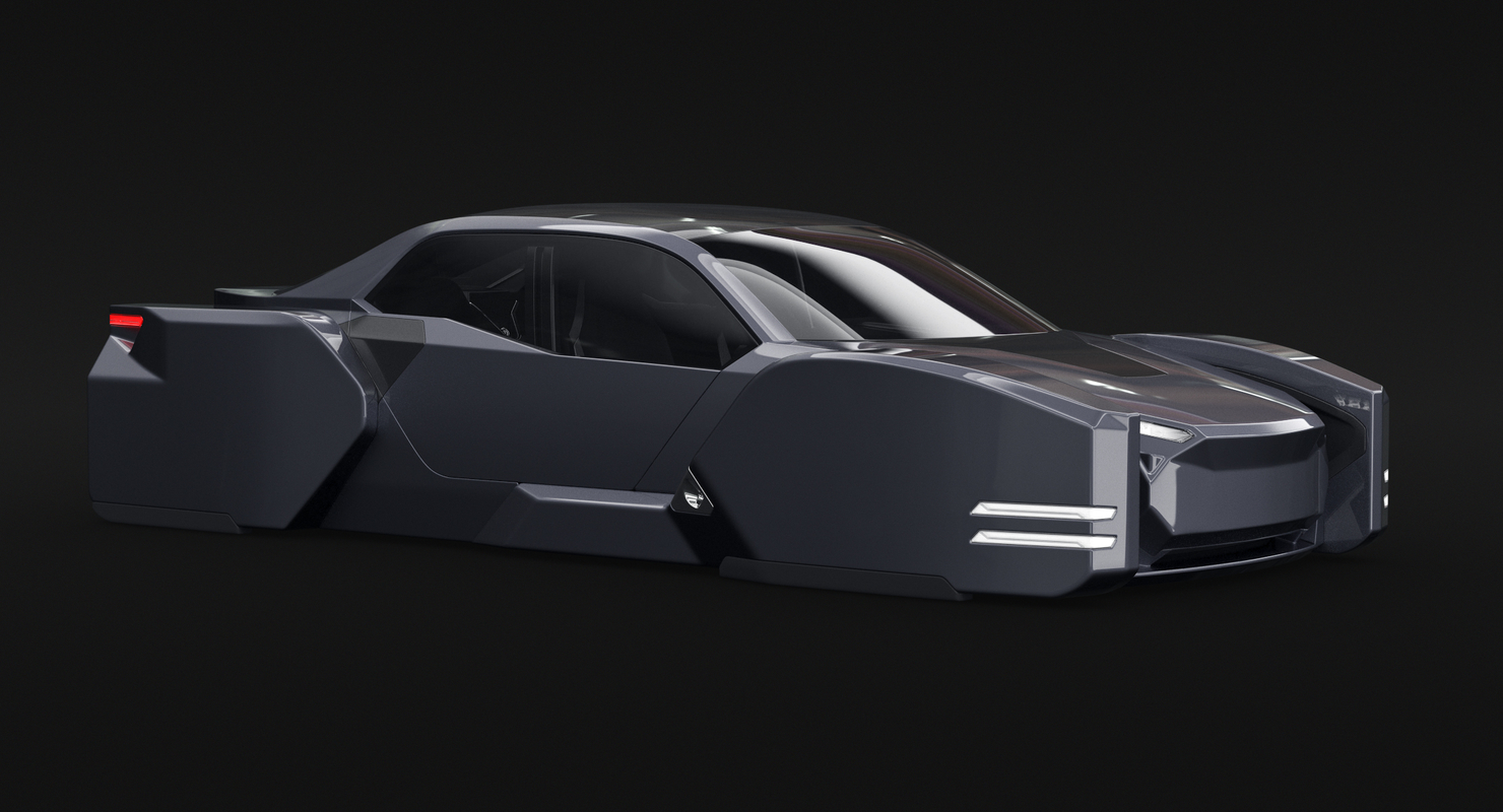 3D future hover car model - TurboSquid 1439898