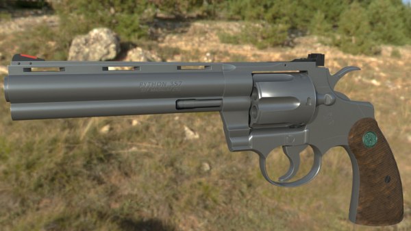 Colt Python 3D Models for Download | TurboSquid