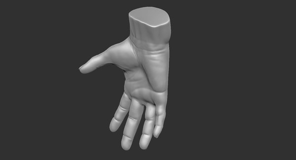 Human muscular hand 2019 3D - TurboSquid 1440075