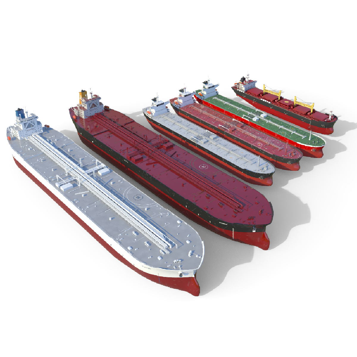 3D tanker pack ships model - TurboSquid 1440209
