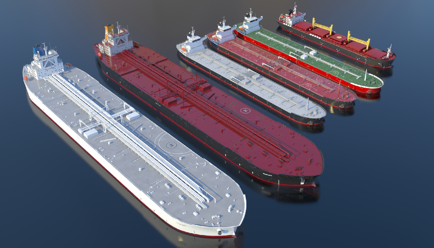 3D tanker pack ships model - TurboSquid 1440209