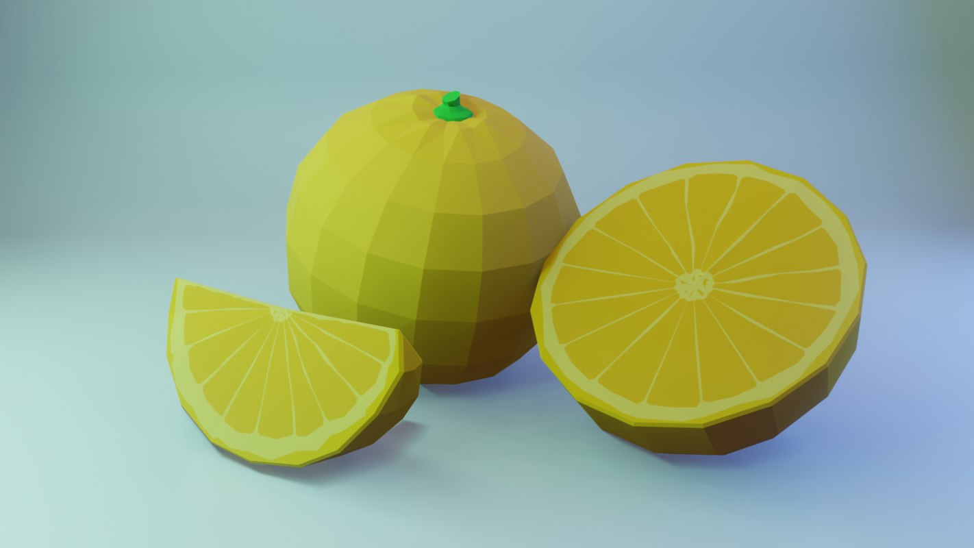 Fruta laranja) Modelo 3D - TurboSquid 1440325