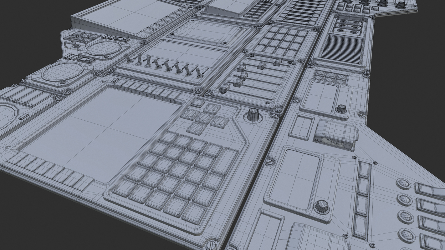Control panels 3D model - TurboSquid 1440413