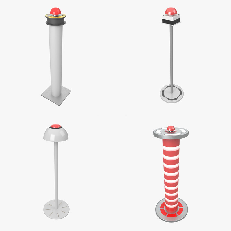 3D buzzer pack - TurboSquid 1440596