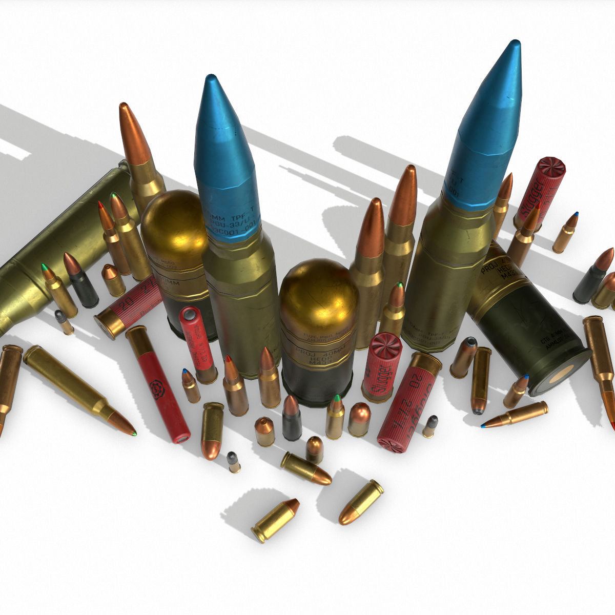 Ammunition pack model - TurboSquid 1434970