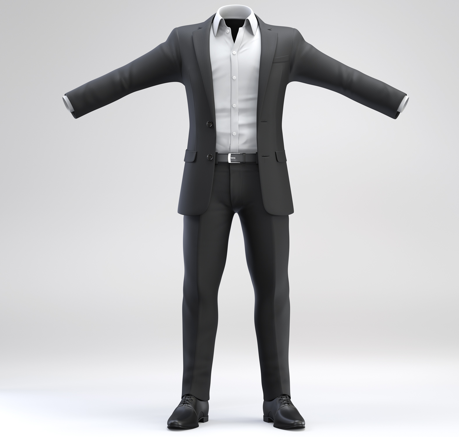 3D men suit model - TurboSquid 1440669