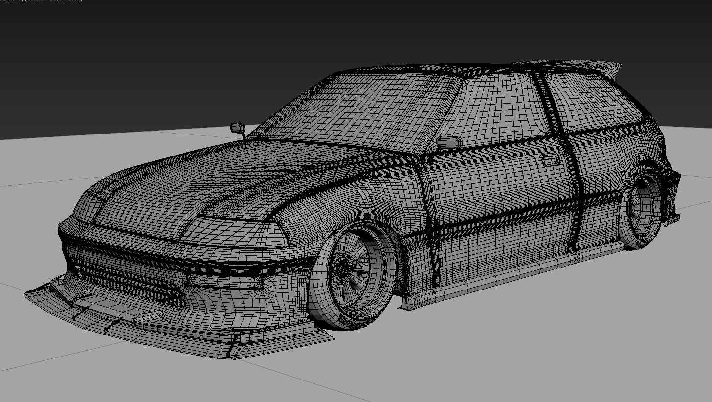 Honda ef 3D model - TurboSquid 1440719