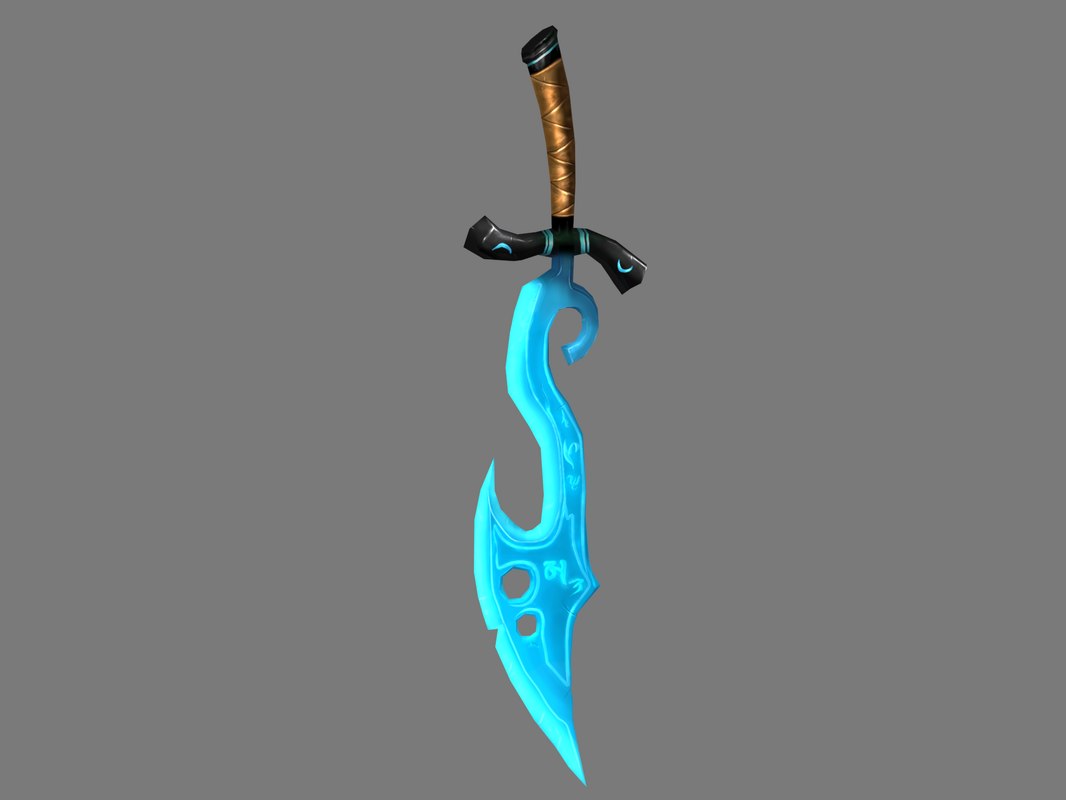 Lunar sword model - TurboSquid 1440758