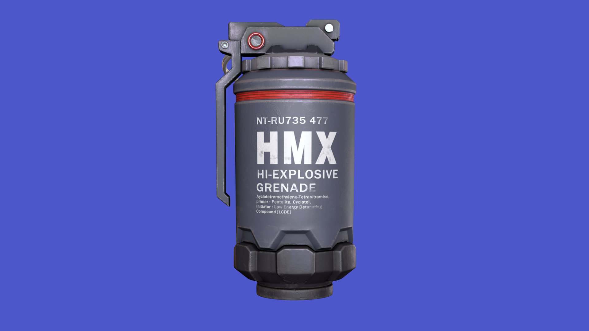 Science-Fiction-Granate Elysium HMX Explosive 3D-Modell - TurboSquid ...