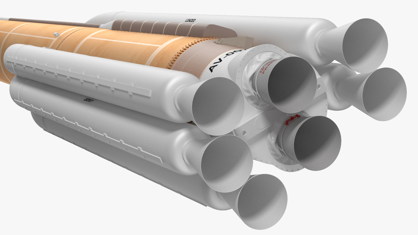 Atlas 500 series expendable model - TurboSquid 1441039