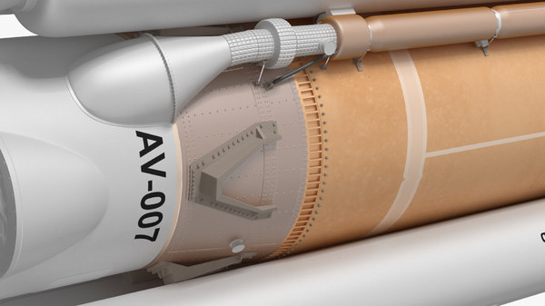 Atlas 500 series expendable model - TurboSquid 1441039