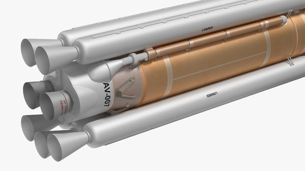 Atlas 500 series expendable model - TurboSquid 1441039