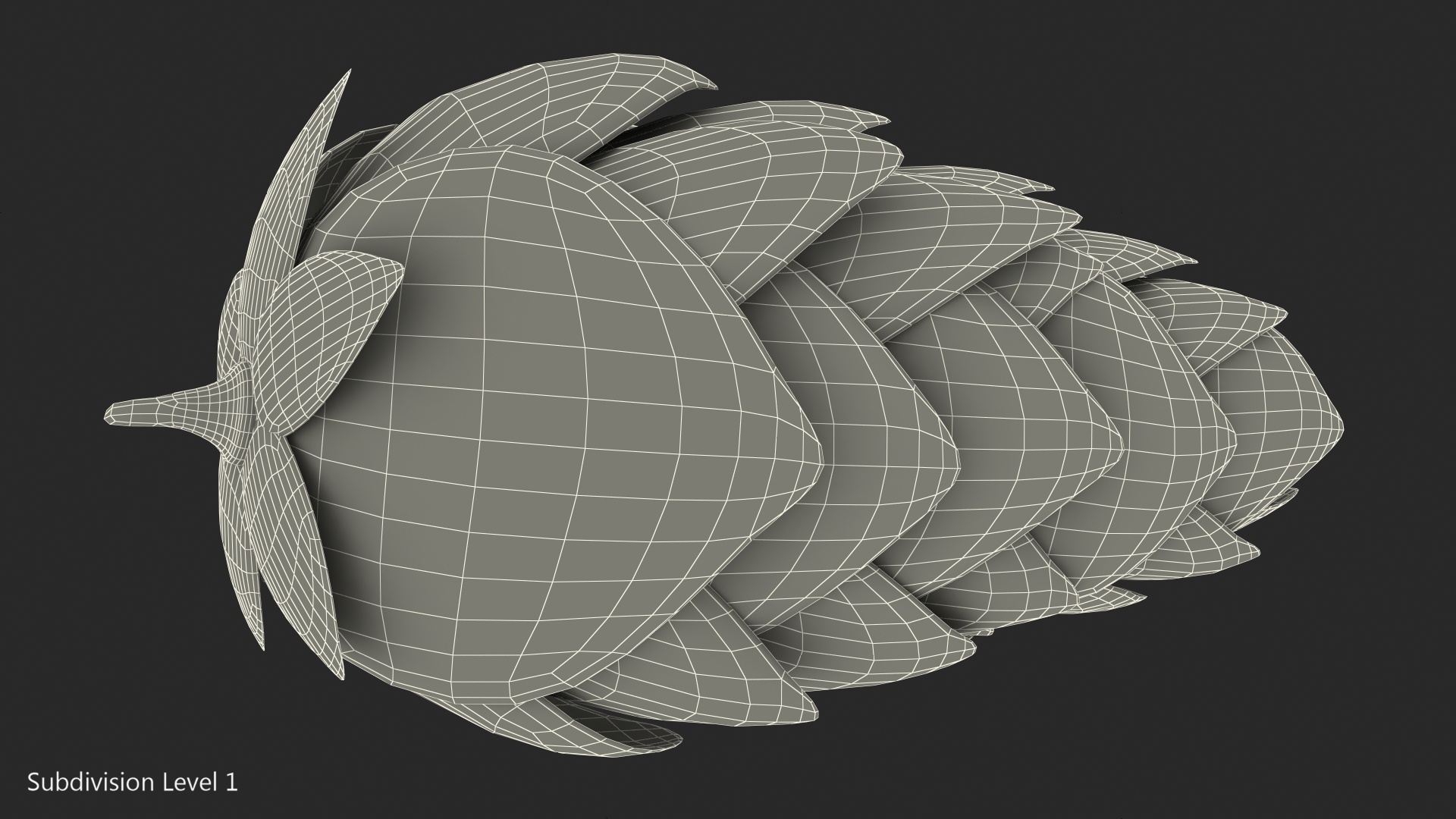 Hop cone model - TurboSquid 1441059