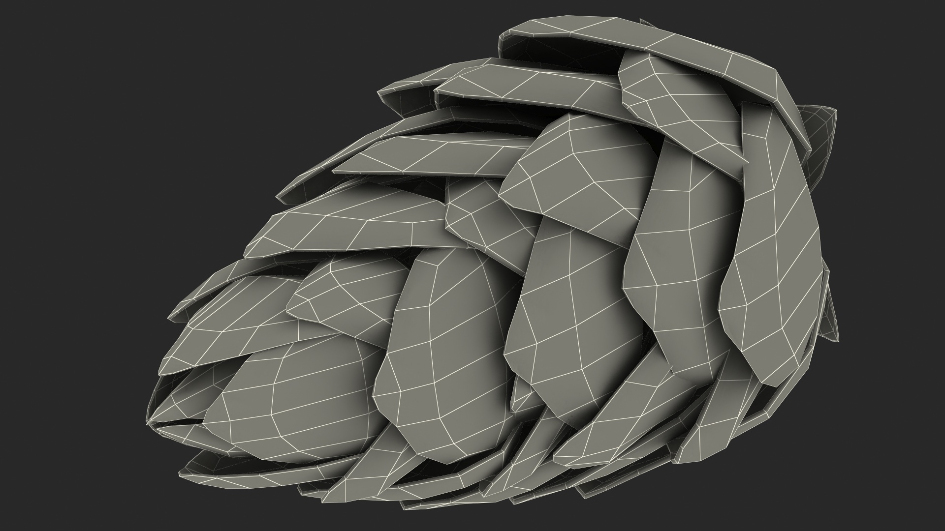 Hop cone model - TurboSquid 1441059