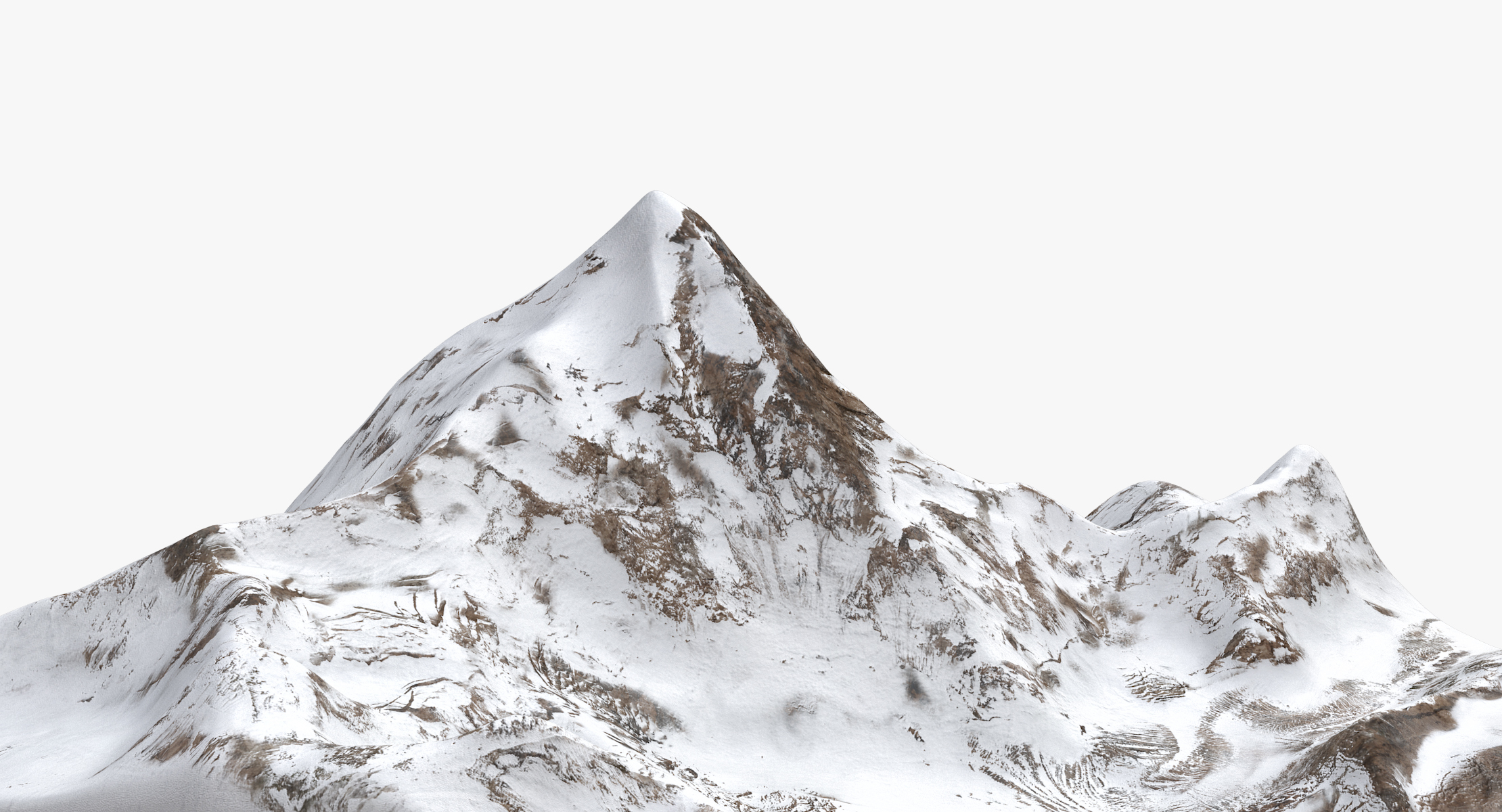 K2 mount godwin-austen 3D model - TurboSquid 1440878