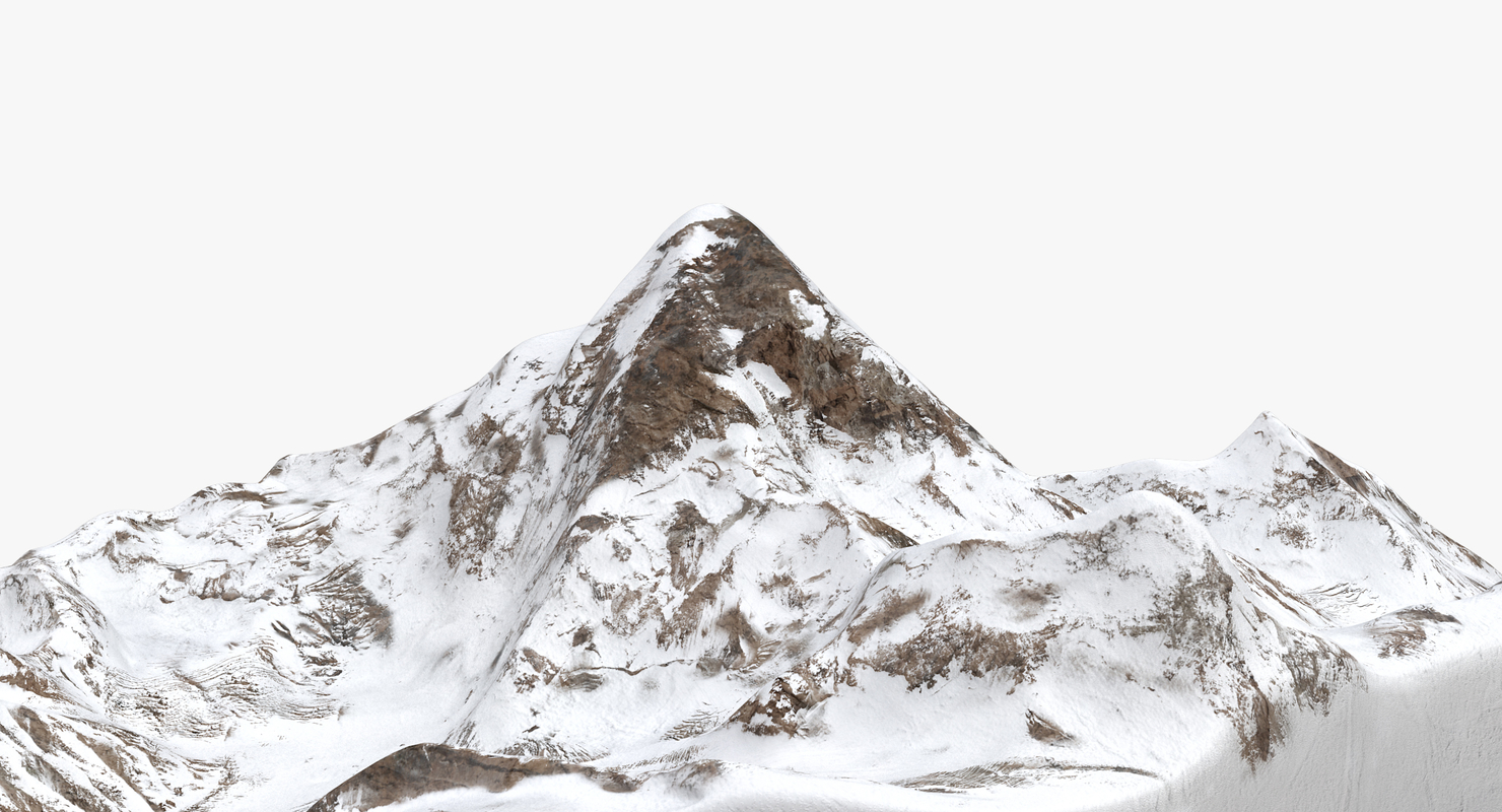 K2 mount godwin-austen 3D model - TurboSquid 1440878